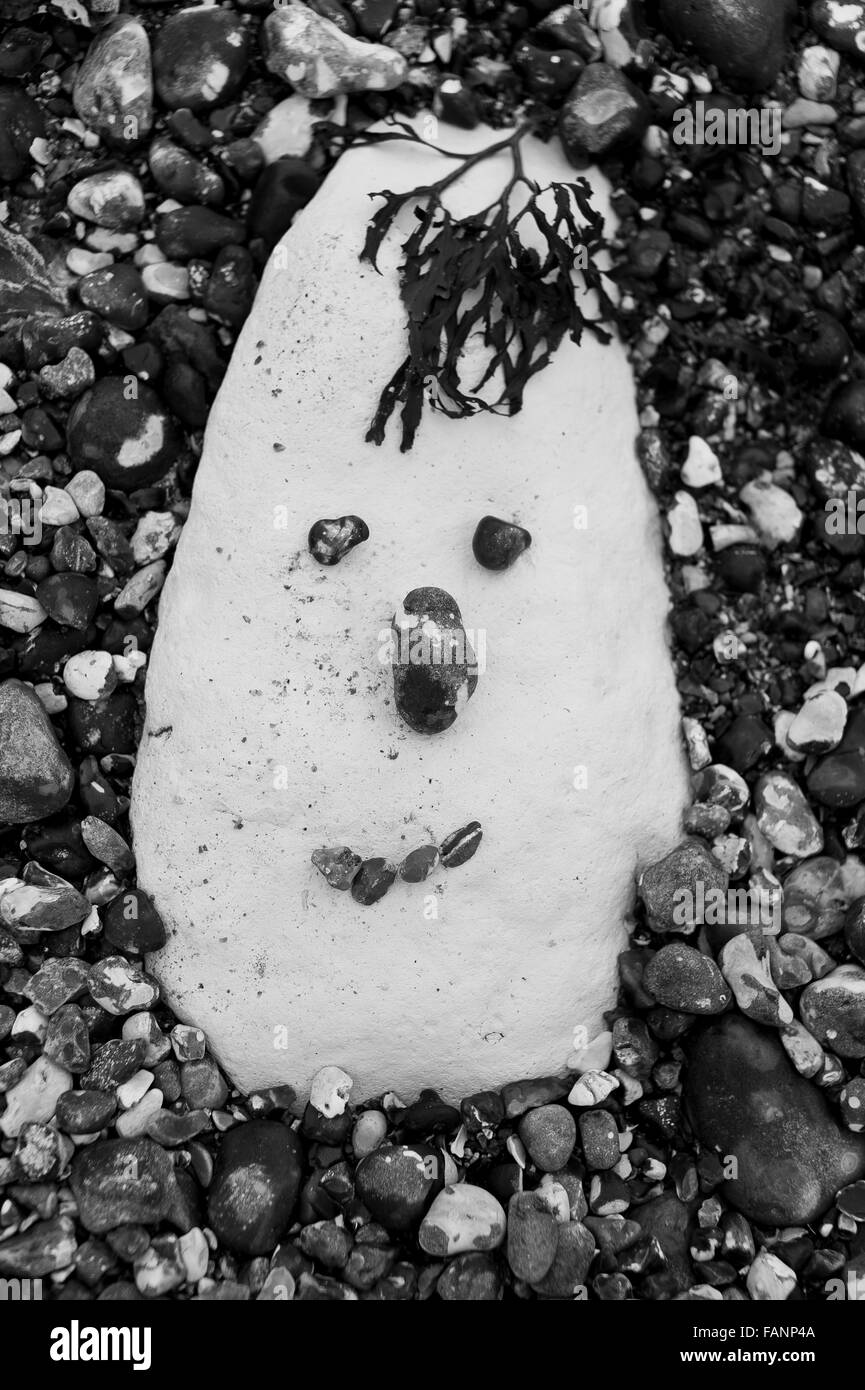 Eyes on the beach Black and White Stock Photos & Images - Alamy