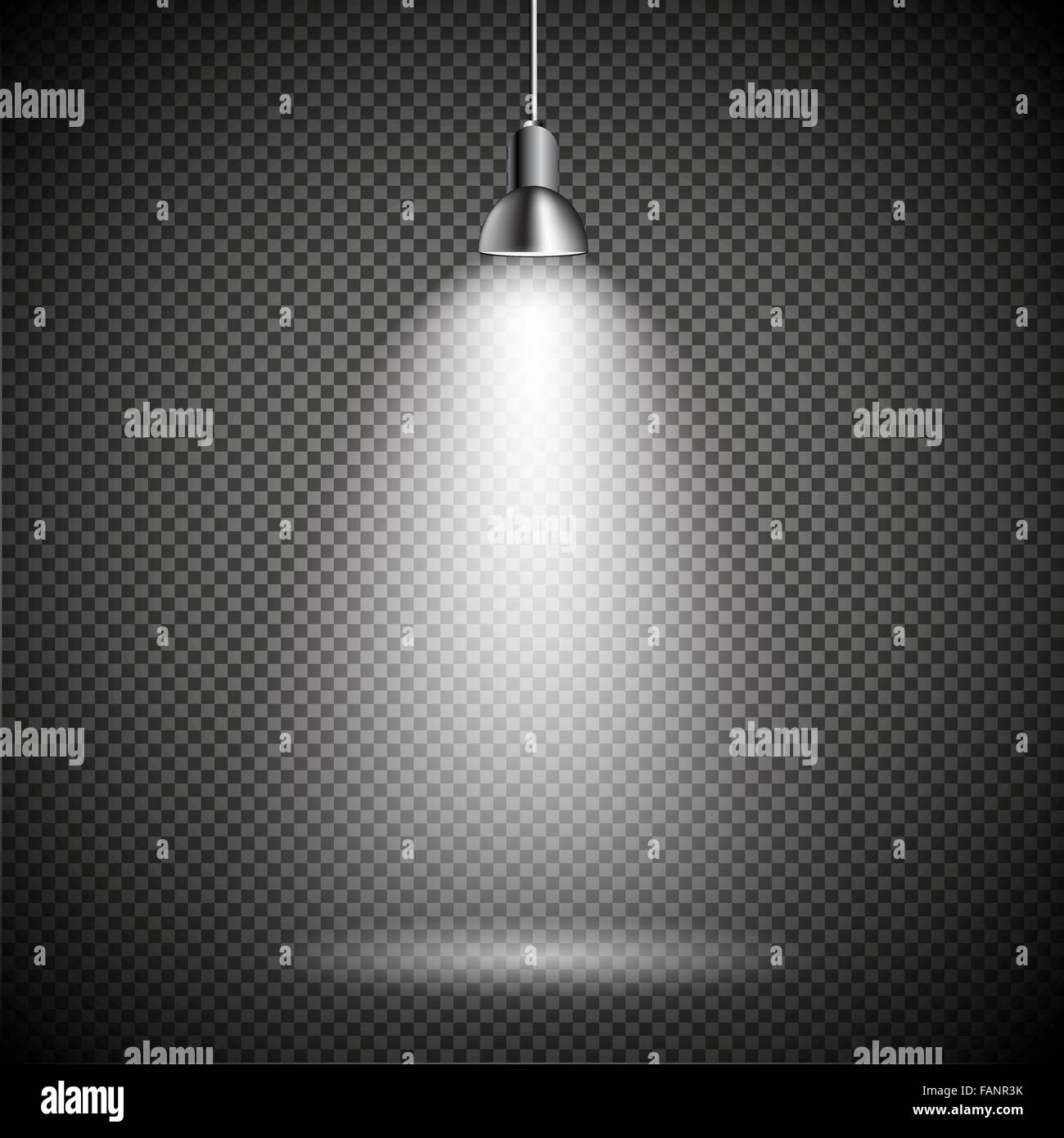 Bright with Lighting Spotlights Lamp Stock Vector Image & Art - Alamy