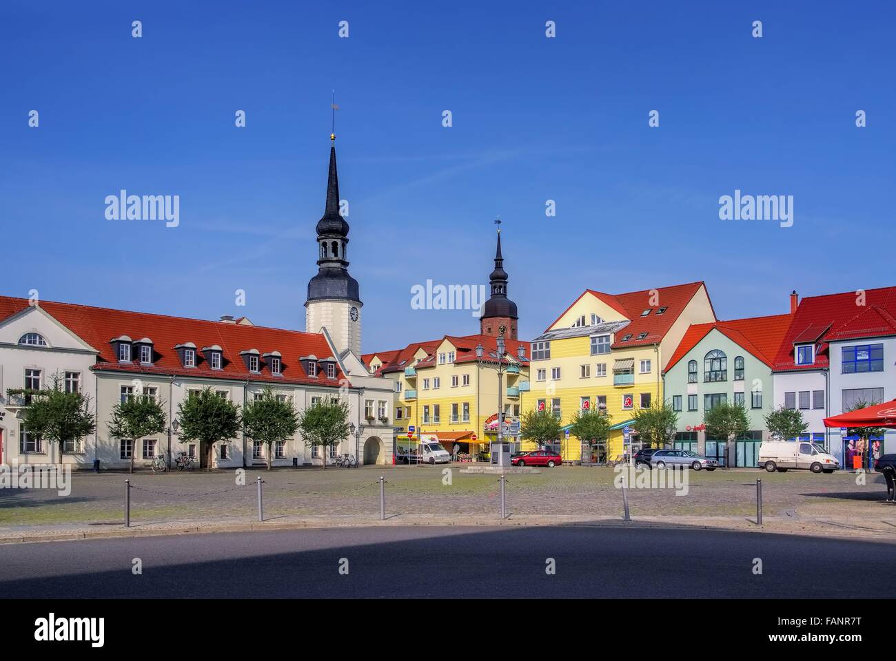 Spremberg Markt - Spremberg square 01 Stock Photo - Alamy