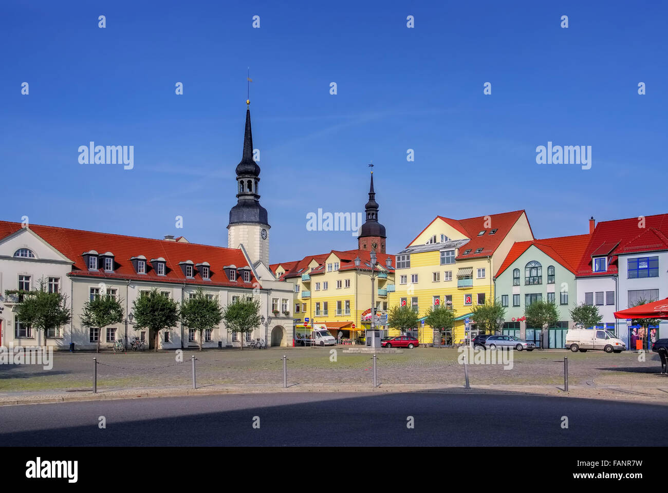 Spremberg Markt - Spremberg square 01 Stock Photo - Alamy