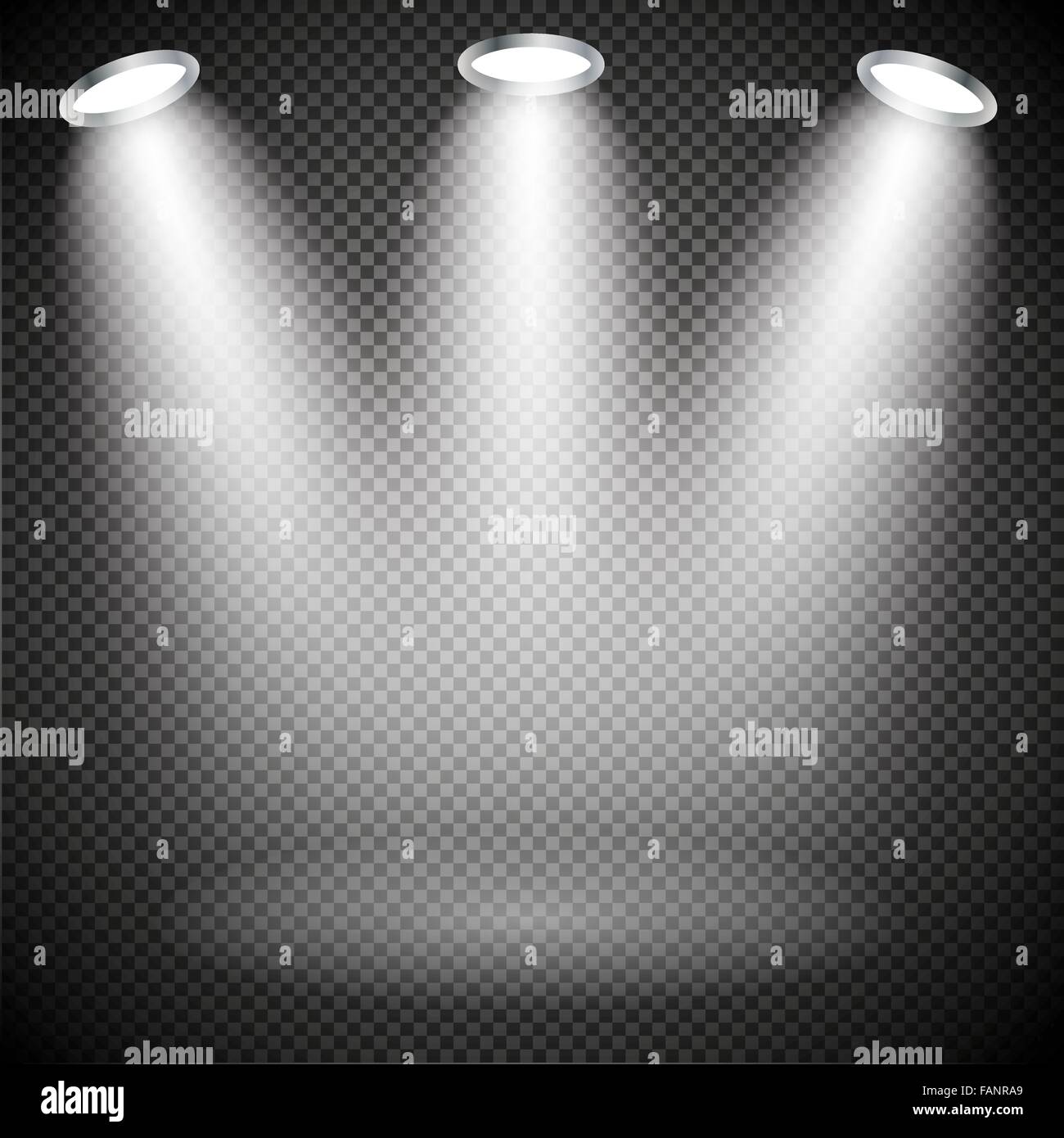 Bright with Lighting Spotlights Lamp Stock Vector Image & Art - Alamy