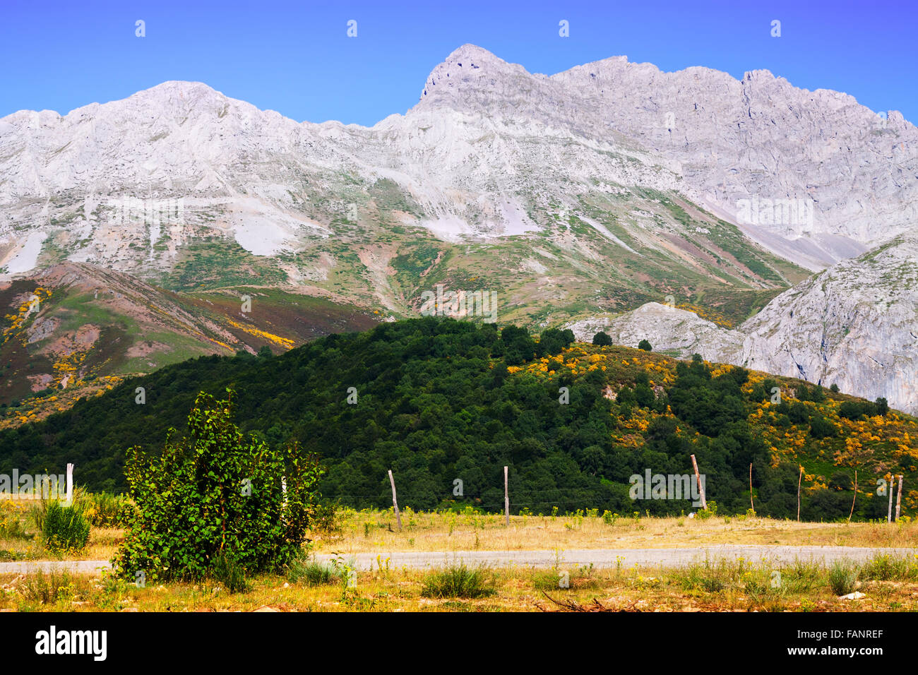 Rocks landscape in summer leon hi-res stock photography and images - Alamy