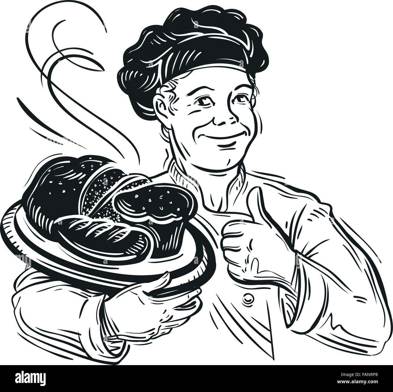 bread. vector illustration Stock Vector Image & Art - Alamy