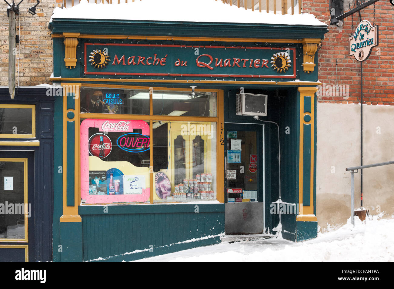 Quebec market hi-res stock photography and images - Alamy