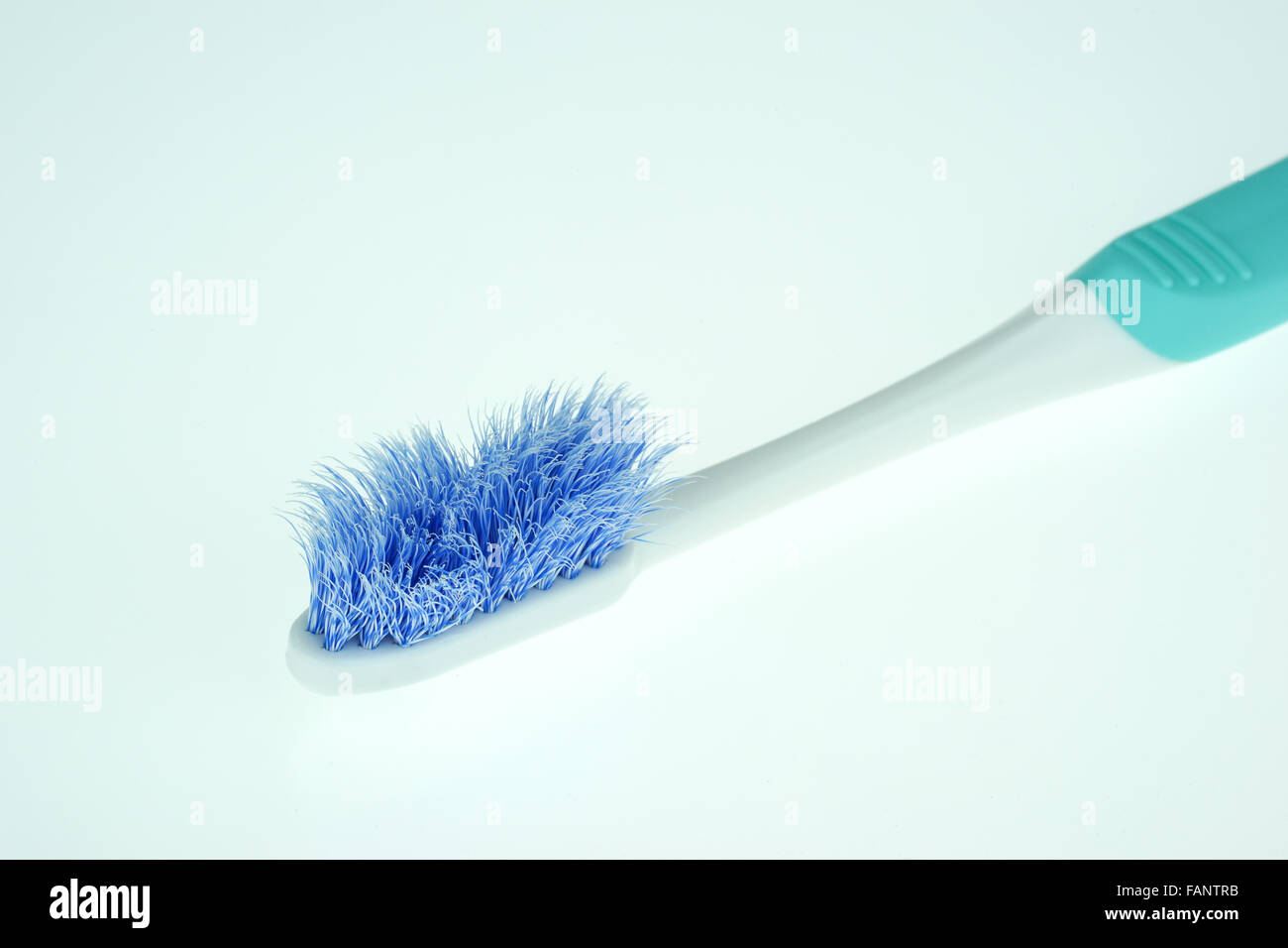 Old worn toothbrush hi-res stock photography and images - Alamy