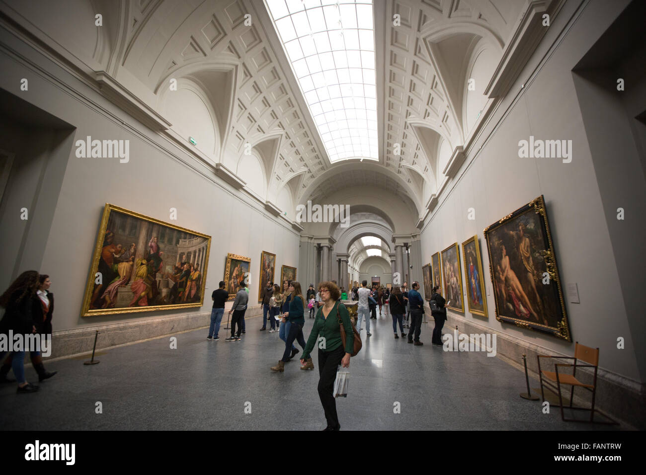 Prado museum interior hi-res stock photography and images - Alamy