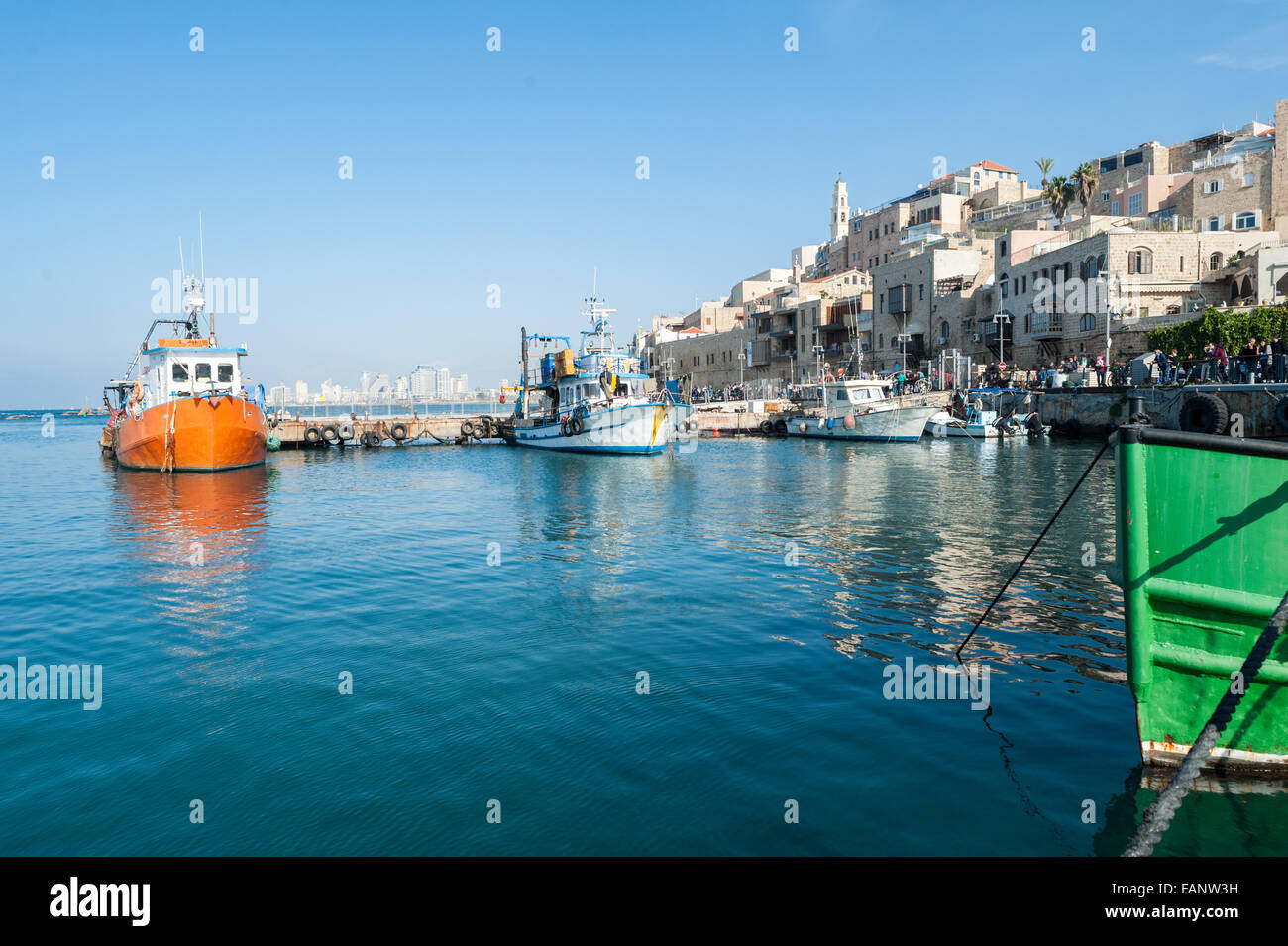 Jaffa boats hi-res stock photography and images - Alamy