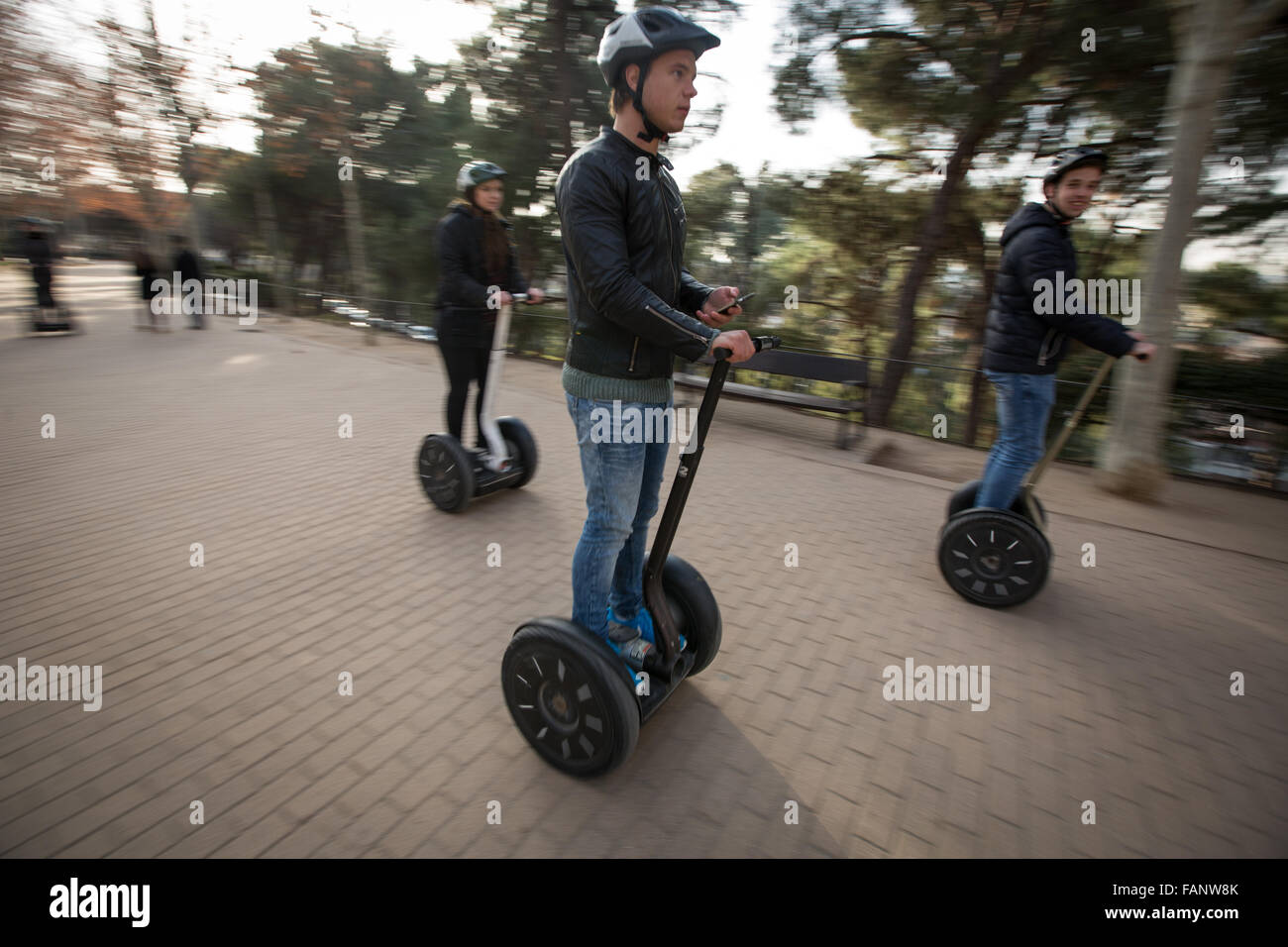 Segway sightseeing madrid hi-res stock photography and images - Alamy