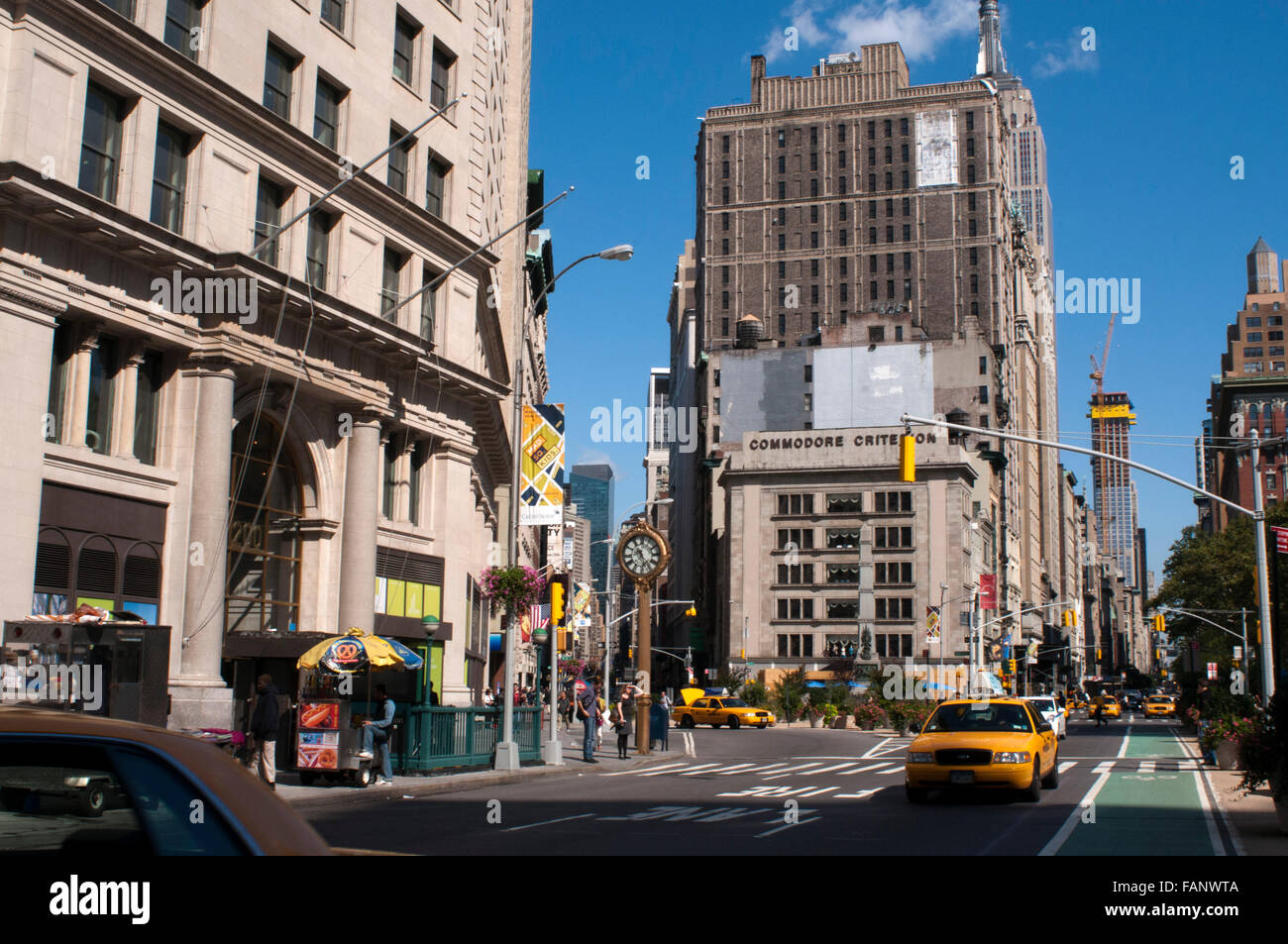 Commodore Criterion. Worth Square and Empire State Building in the back ...