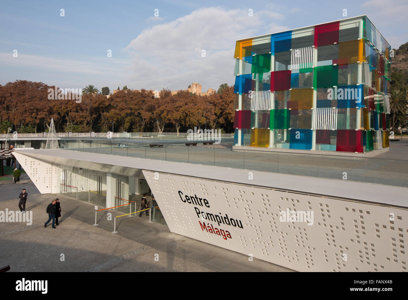 Centre Pompidou Malaga art gallery and museum on the Muelle Uno ...