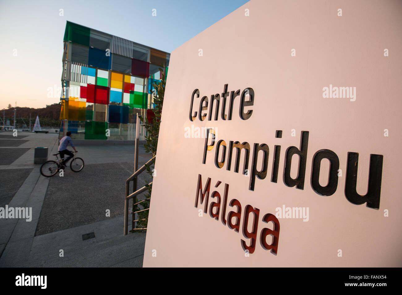 Centre Pompidou Malaga art gallery and museum on the Muelle Uno ...