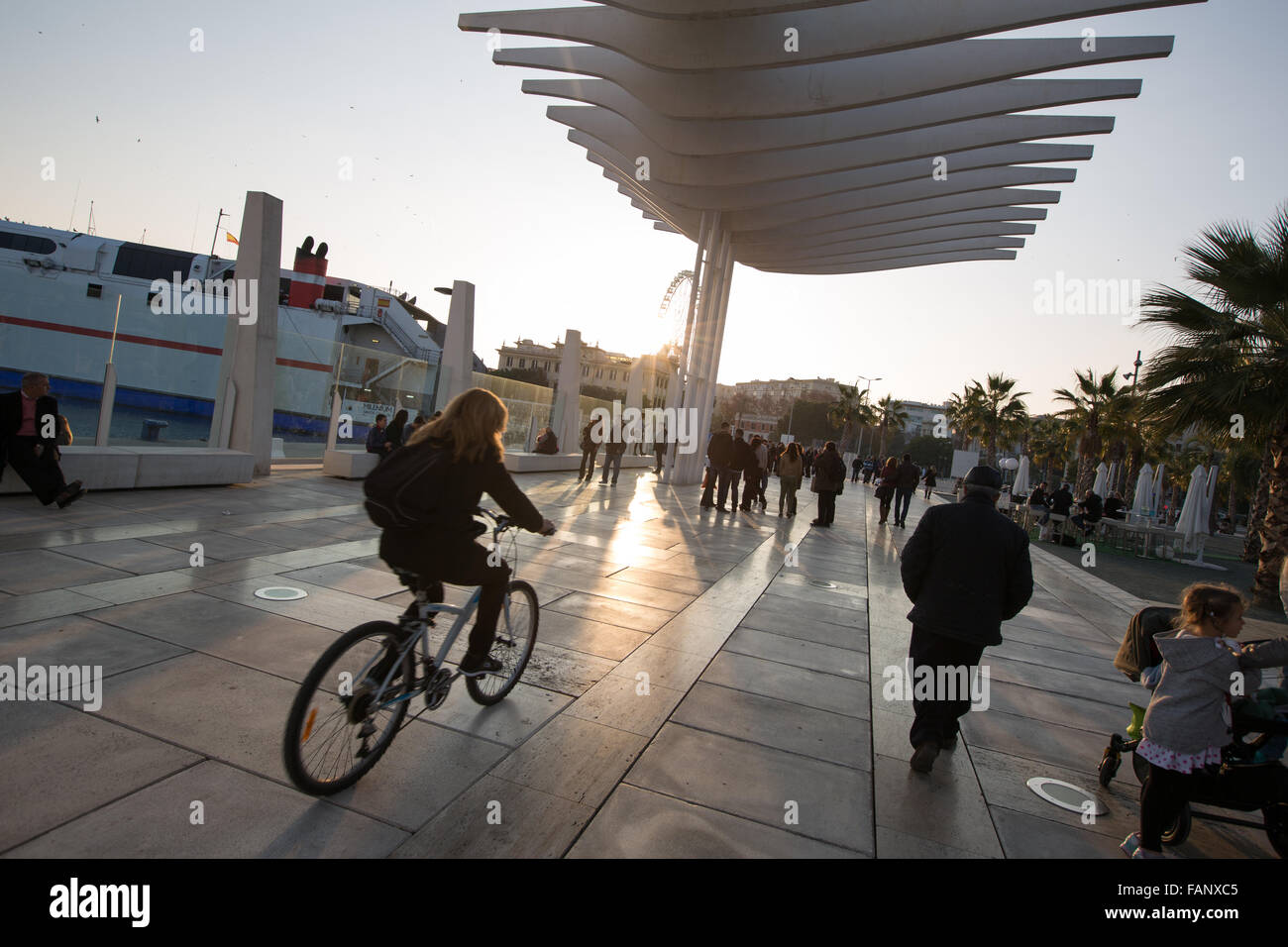 Muelle Dos waterfront development at the harbour, known as El Palmeral ...