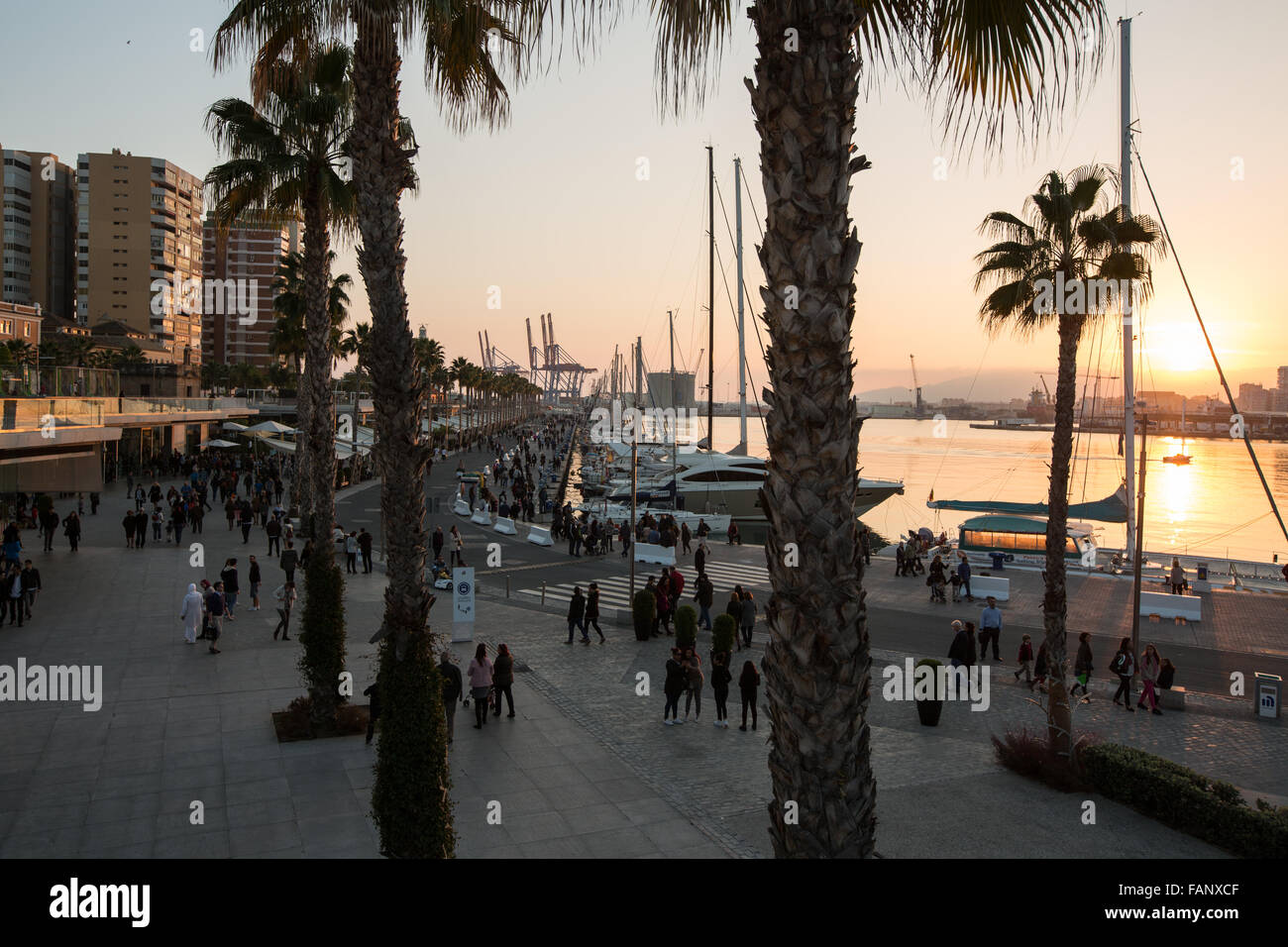 Muelle Uno waterfront development at the harbour, known as El Palmeral ...