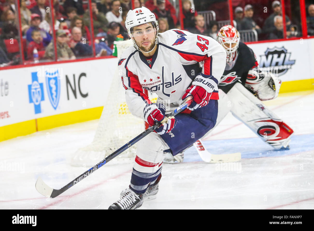 Washington Capitals right wing Tom Wilson (43) during the NHL game ... Washington Capitals right wing Tom Wilson (43) during the NHL game ...