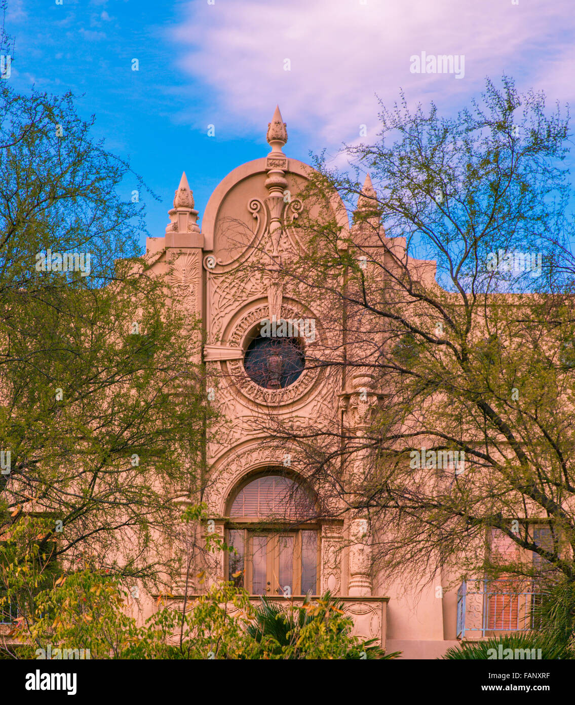 Historical church in Tucson, Arizona, USA Stock Photo - Alamy