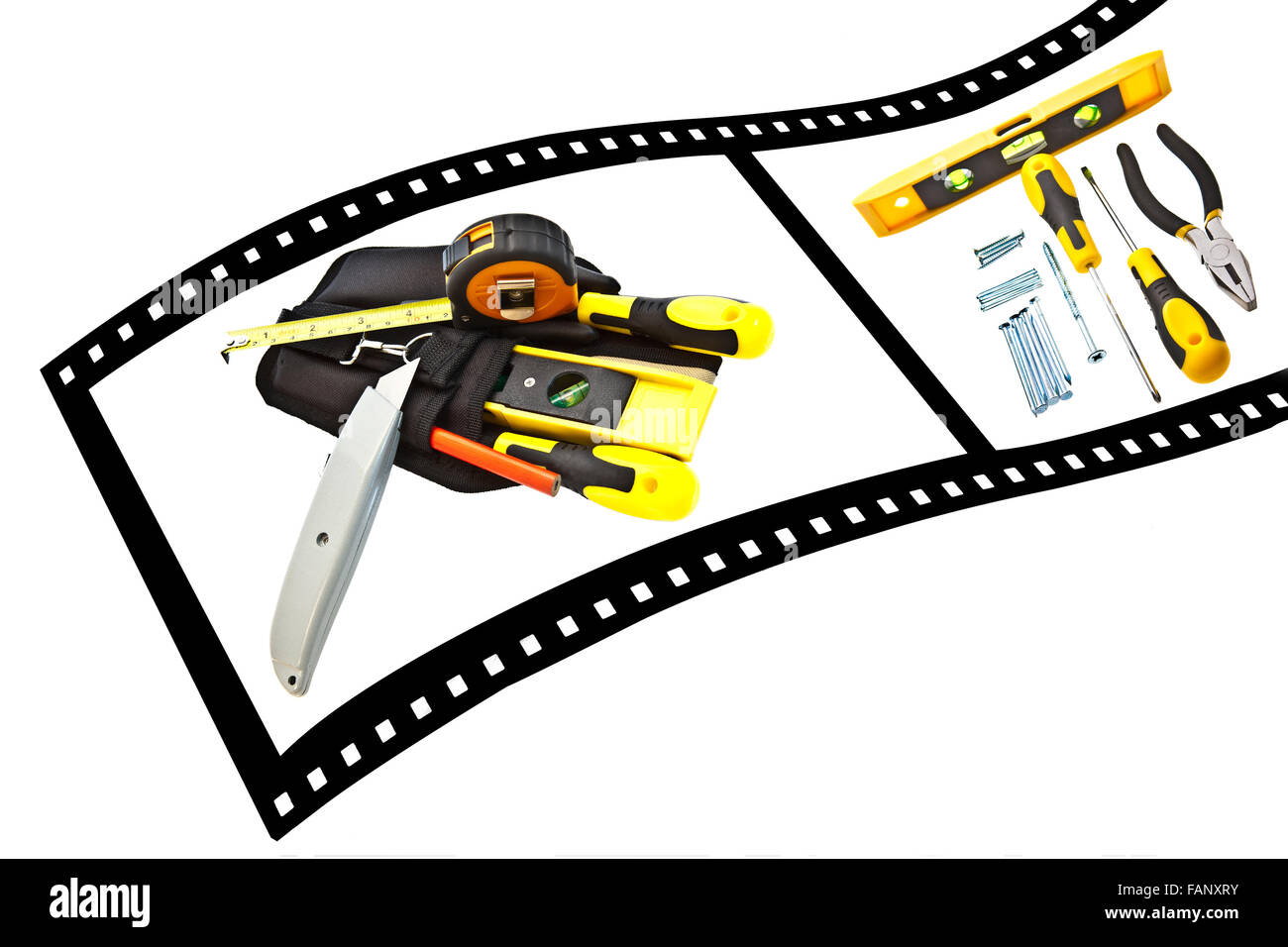 DIY Film Strip Stock Photo - Alamy