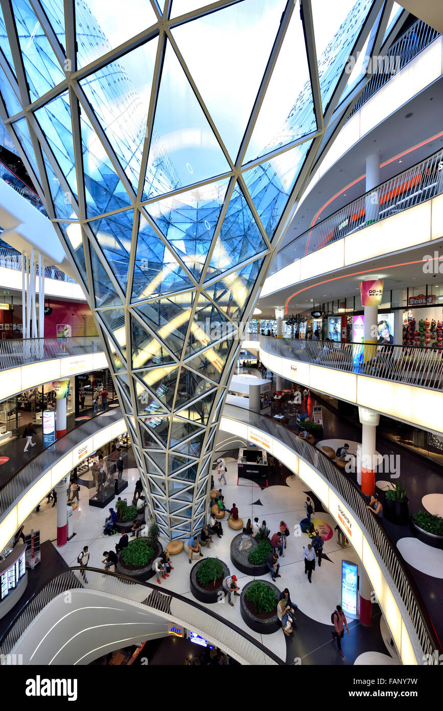 Myzeil shopping center palais quartier hi-res stock photography and ...