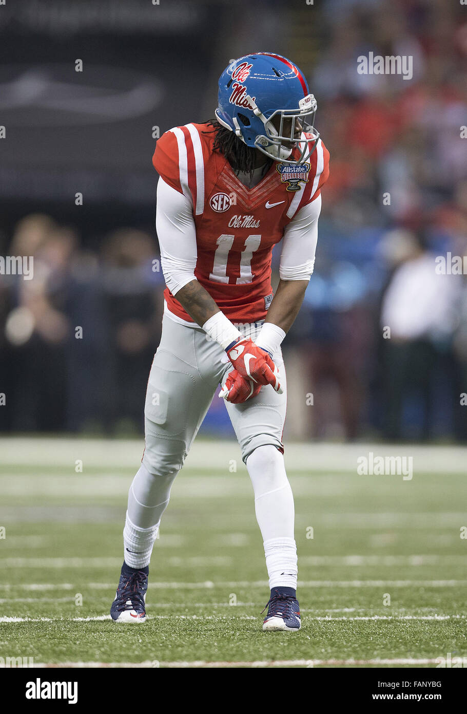 New Orleans, Louisiana, USA. 01st Jan, 2016. Ole Miss wide receiver ...