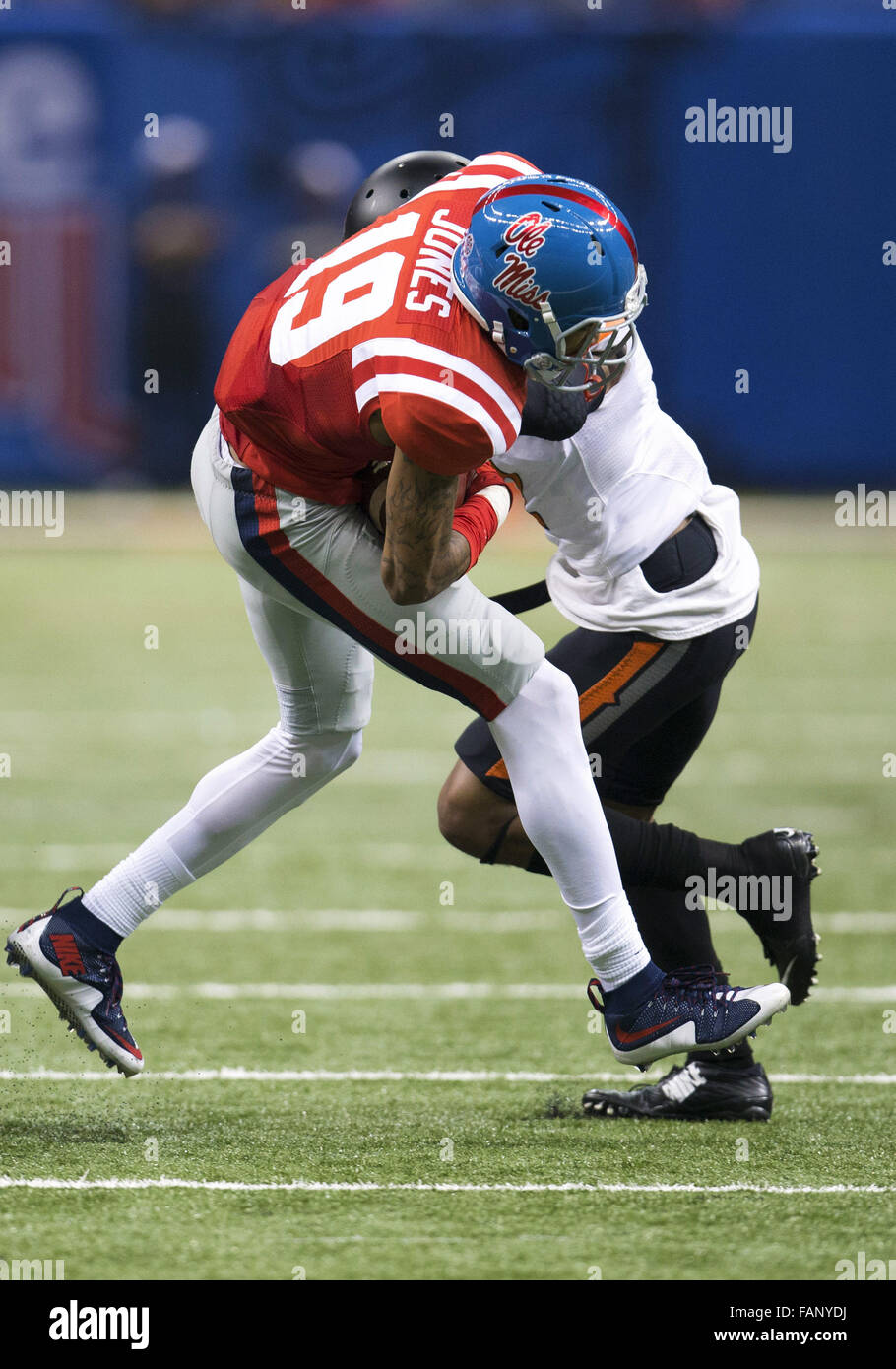 New Orleans, Louisiana, USA. 01st Jan, 2016. Ole Miss wide receiver ...