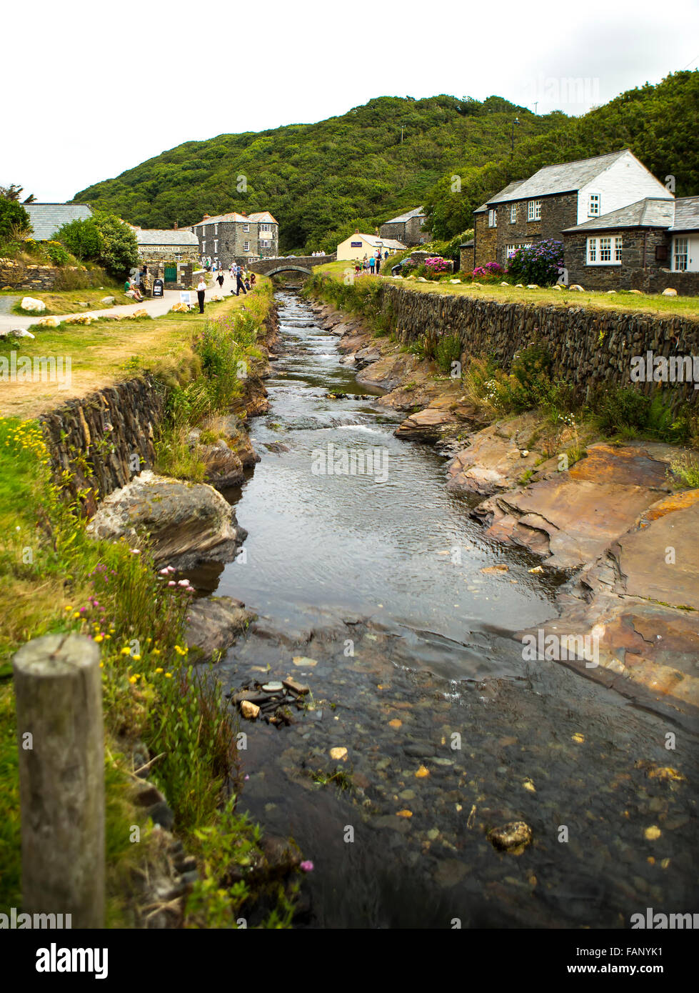 Valency River Boscastle, Cornwall Stock Photo - Alamy
