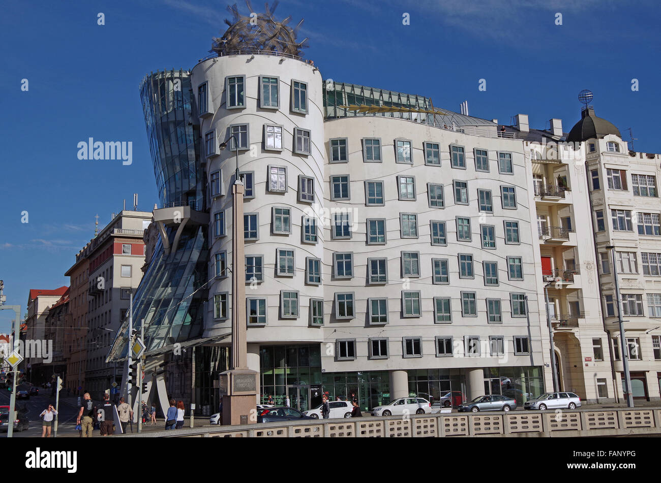 Prague, Dancing House, Frank Gehry, Czech Republic Stock Photo - Alamy