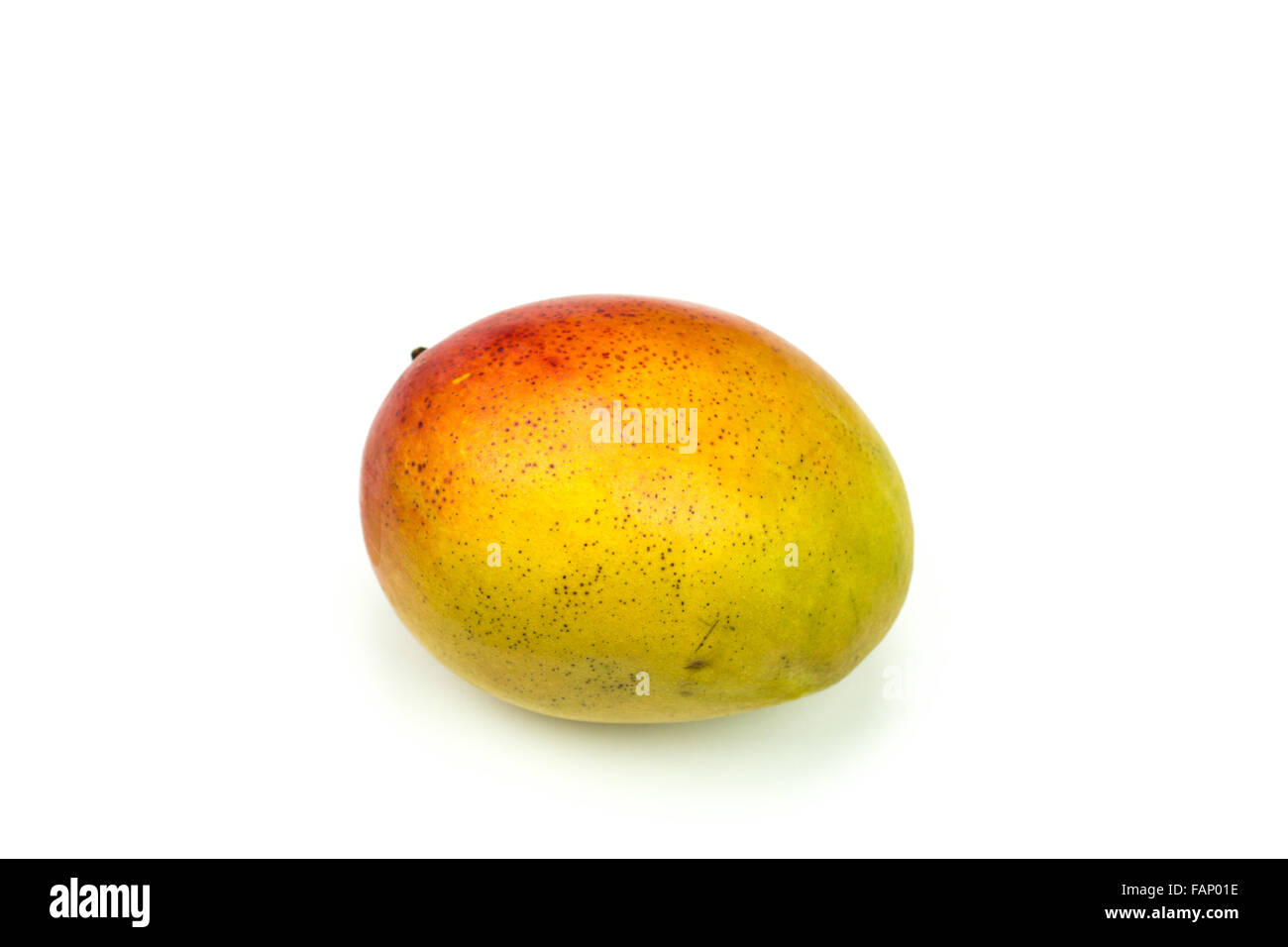 An isolated Mango Stock Photo - Alamy