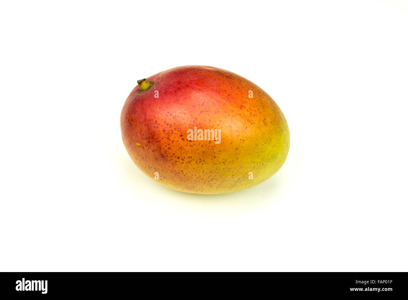 An Isolated Mango Stock Photo - Alamy