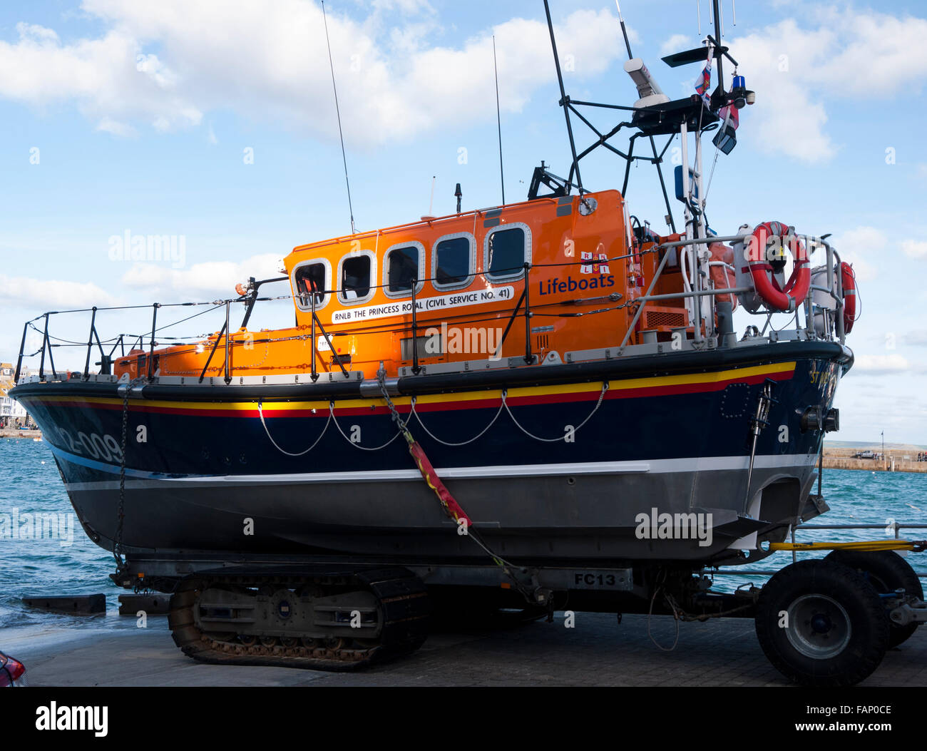 Mersey class lifeboat hi-res stock photography and images - Alamy