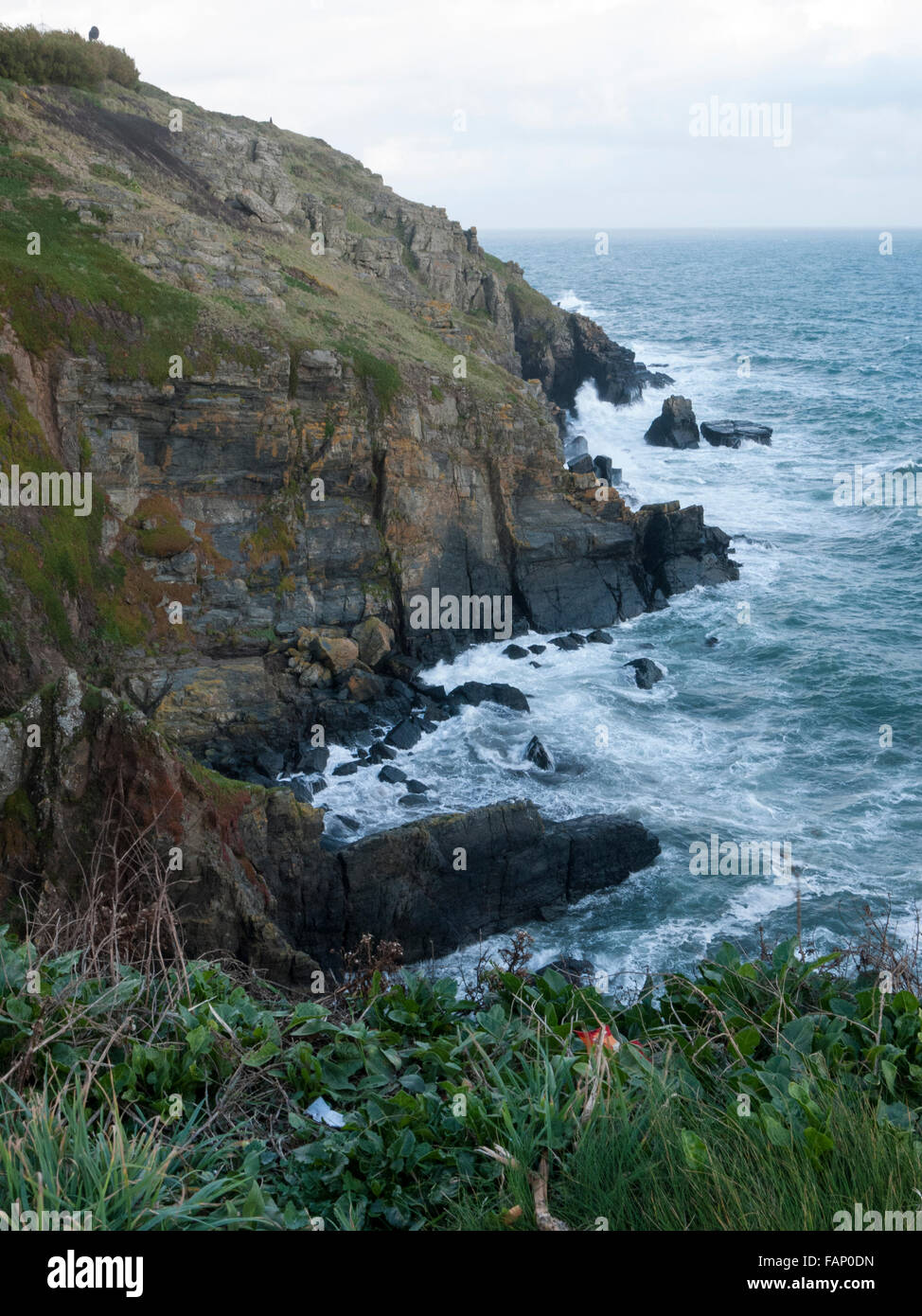 Lizard Point, Cornwall, UK Stock Photo - Alamy