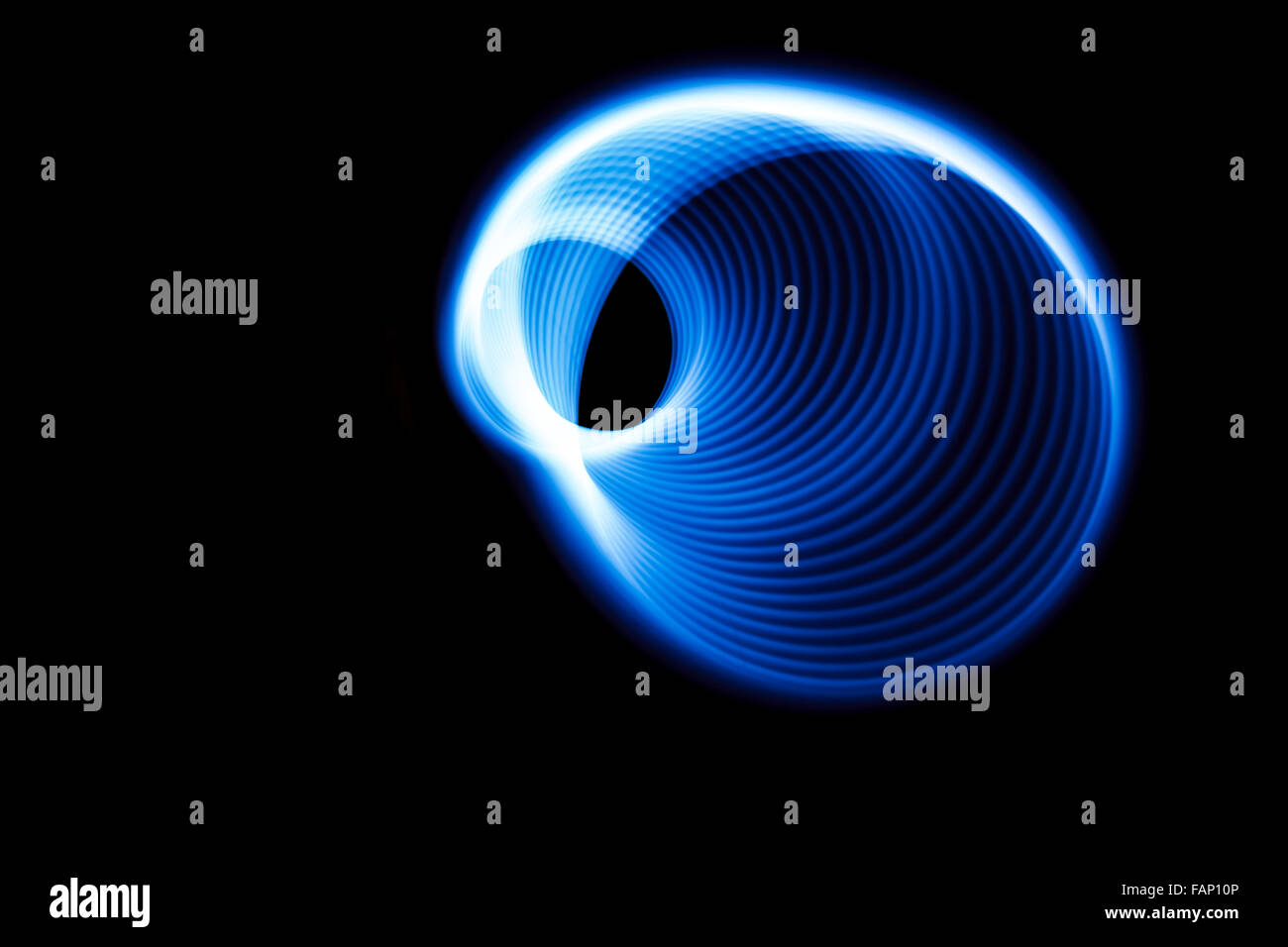 Sound waves in the dark Stock Photo - Alamy
