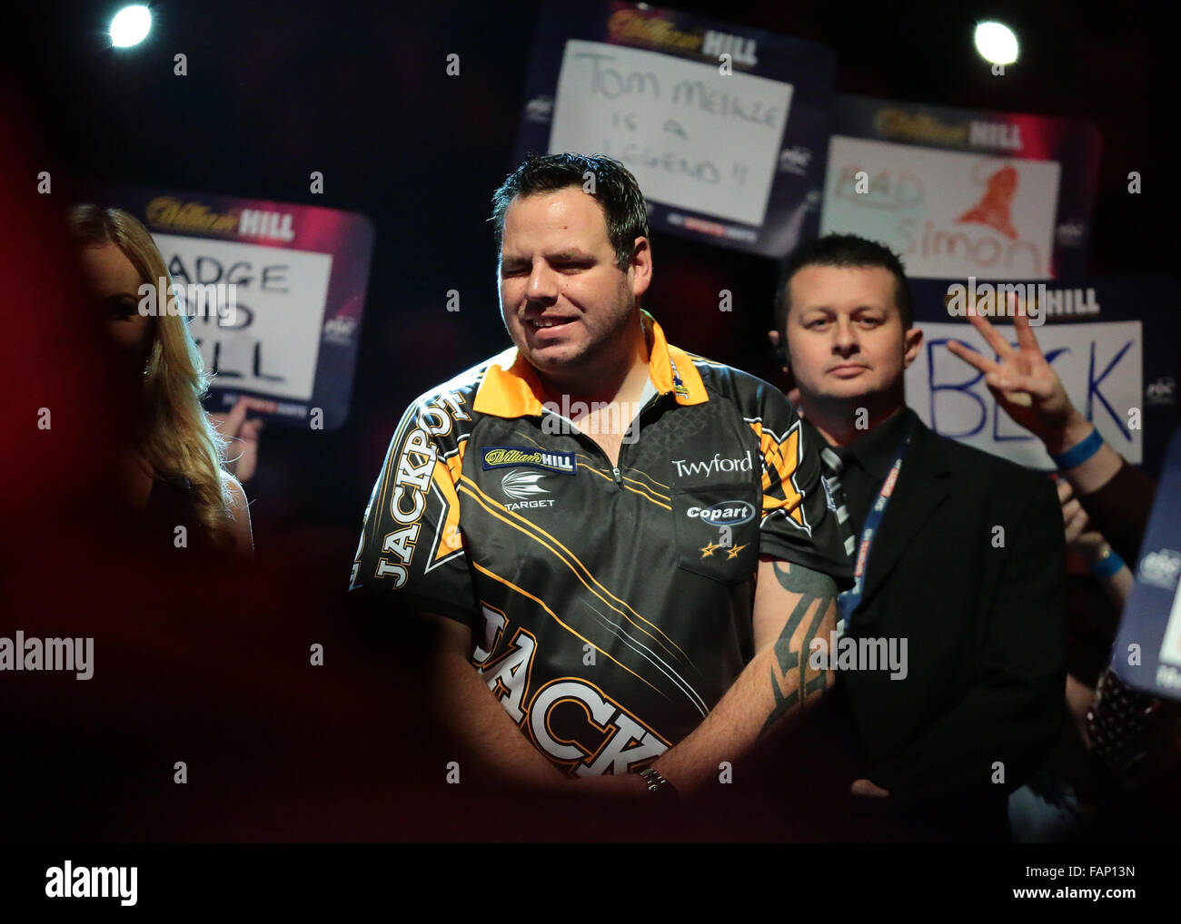 Alexandra Palace, London, UK. 02nd Jan, 2016. William Hill PDC World ...