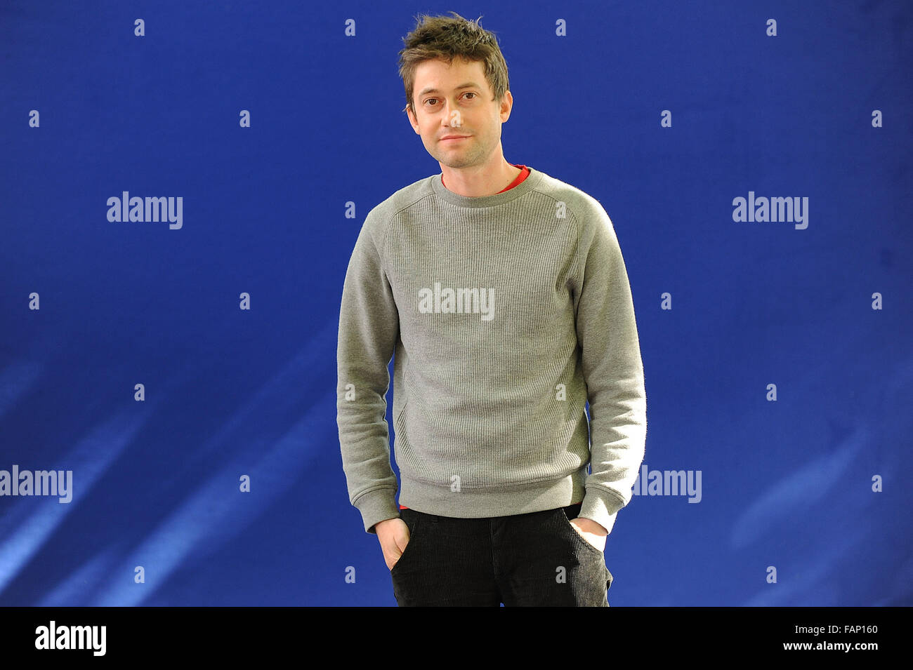 Author Adam Thirlwell poses for portraits at the Edinburgh ...