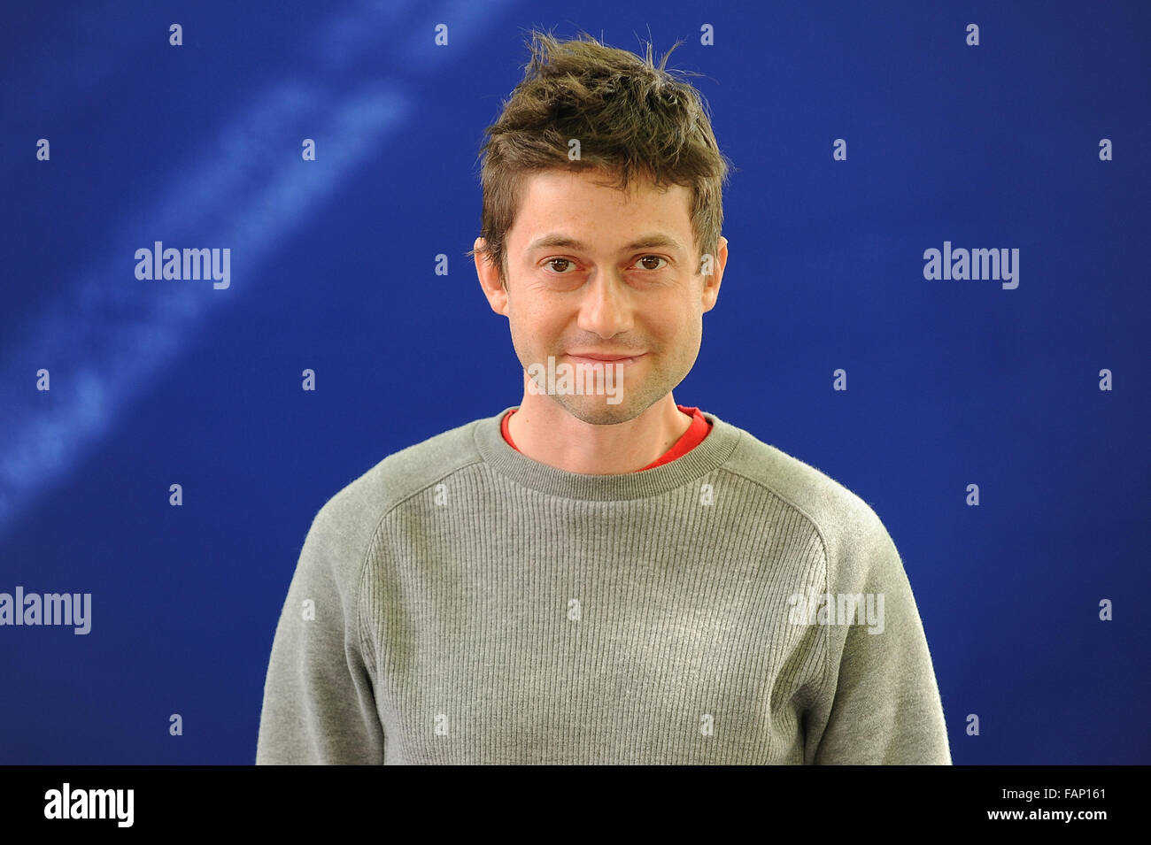 Author Adam Thirlwell poses for portraits at the Edinburgh ...
