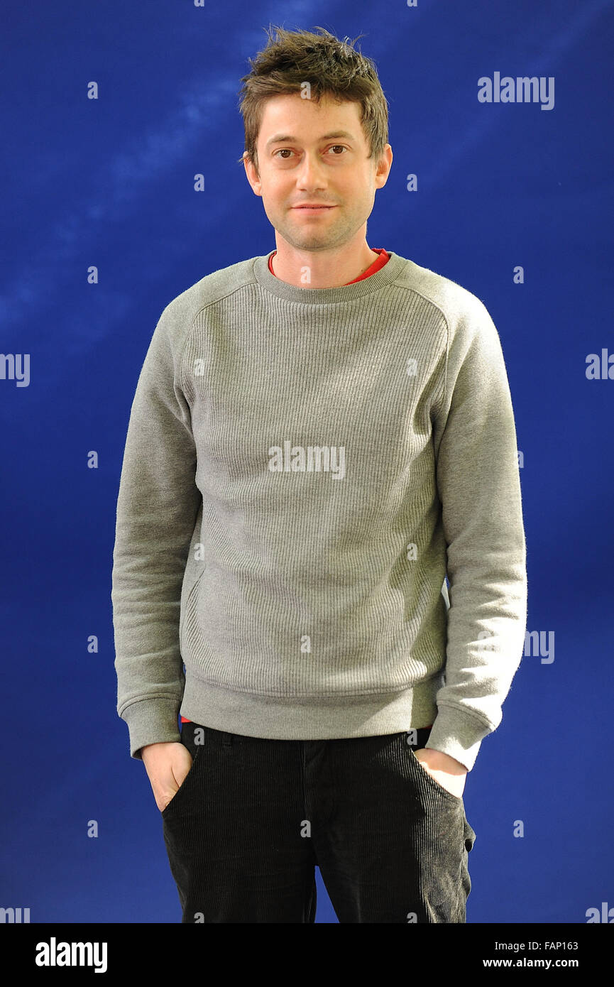 Author Adam Thirlwell poses for portraits at the Edinburgh ...