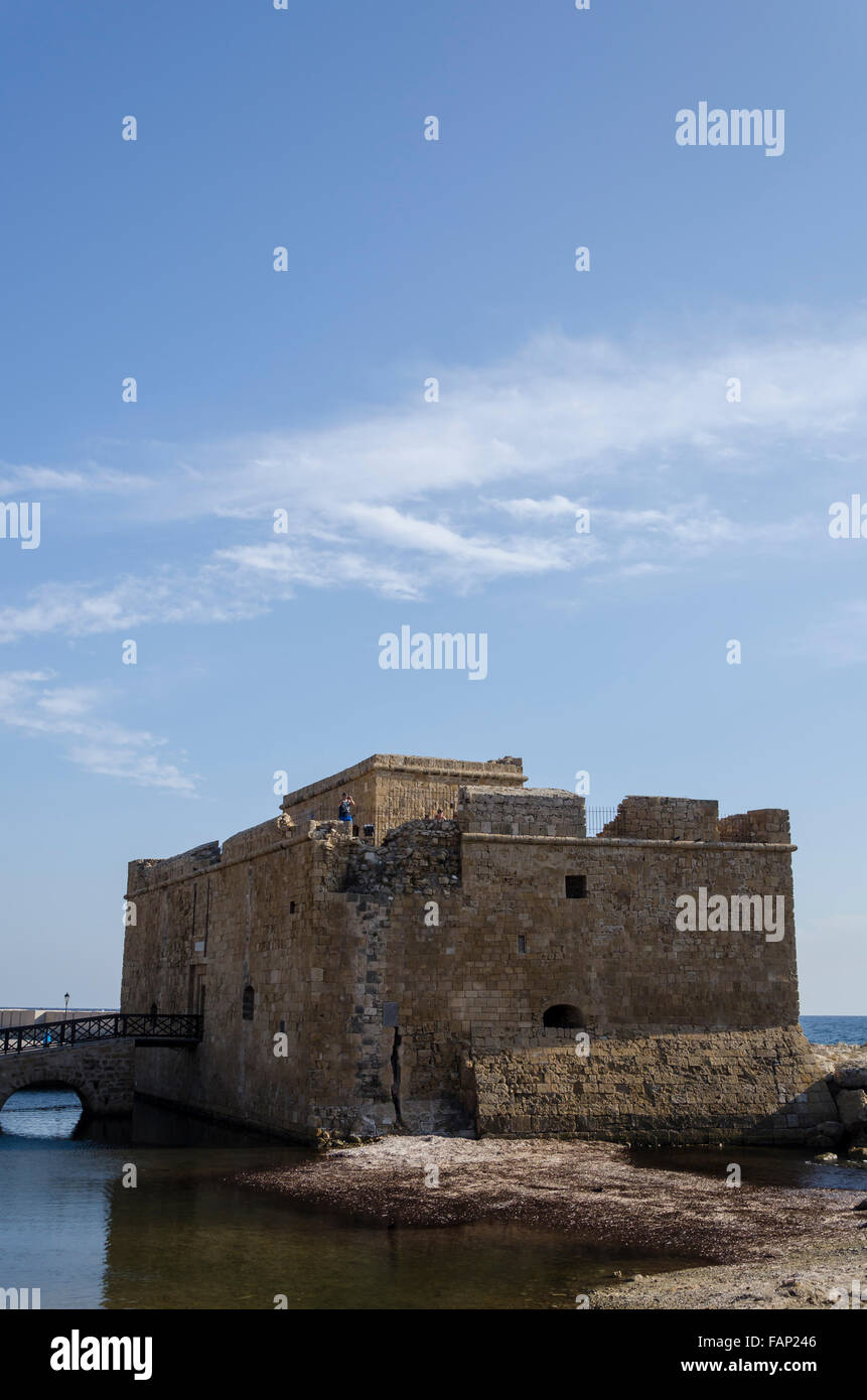 Medieval Castle of Paphos Stock Photo - Alamy