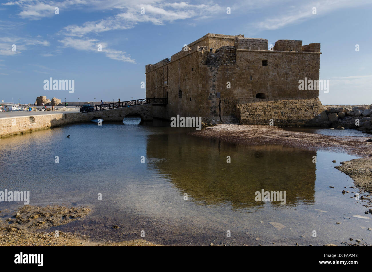 Paphos fortress hi-res stock photography and images - Alamy