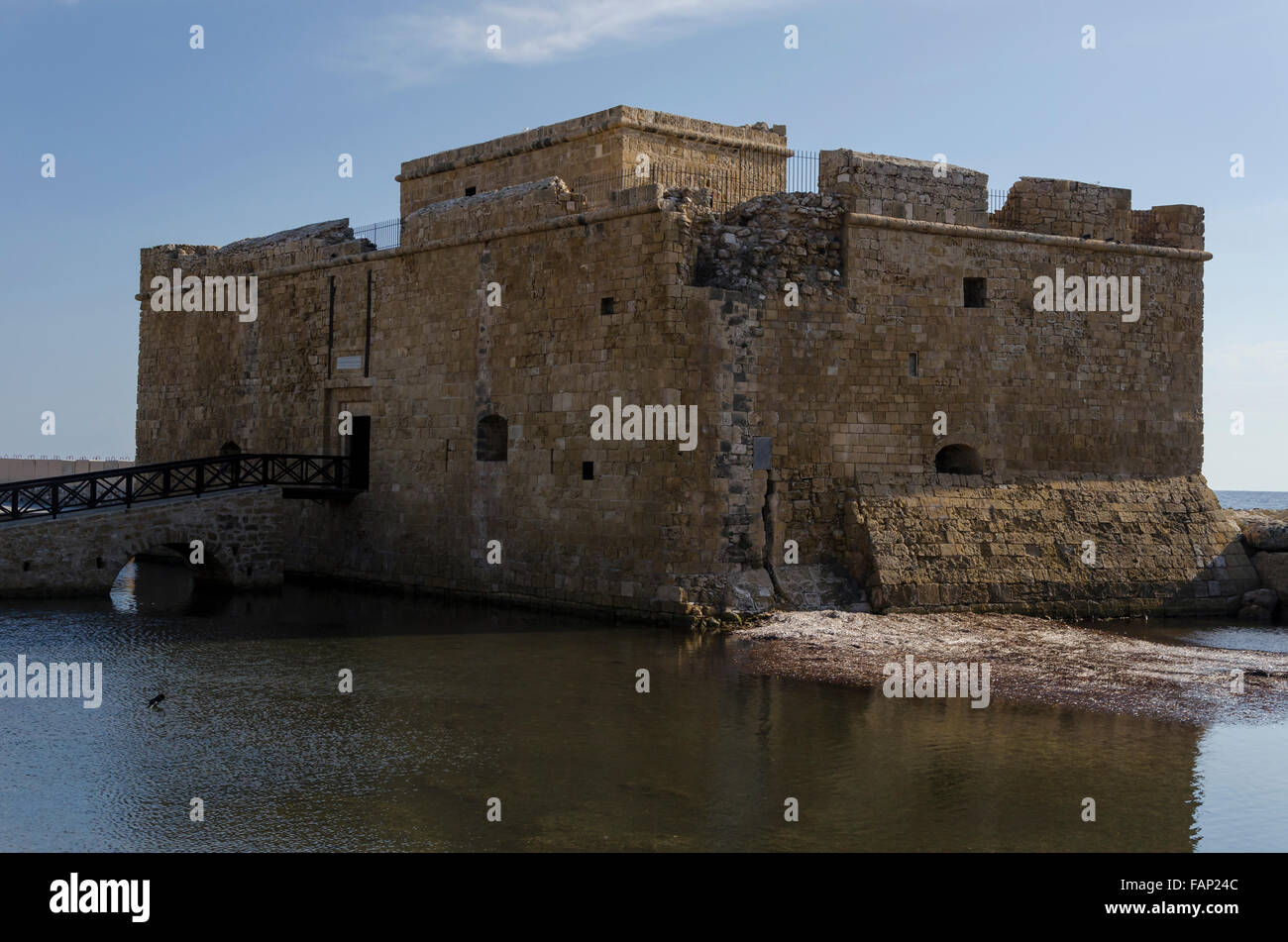 Paphos fortress hi-res stock photography and images - Alamy