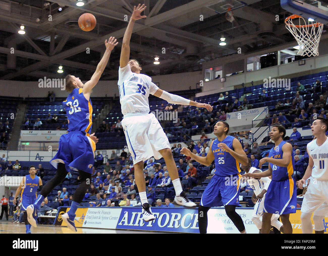 Colorado Springs, Colorado, USA. 2nd Jan, 2016. San Jose State forward ...