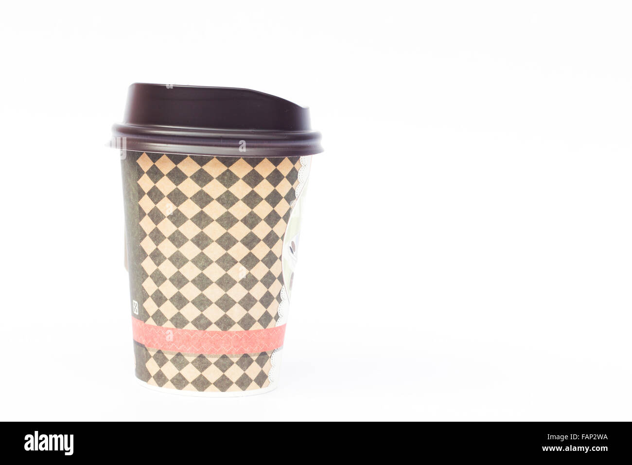 Take-out coffee cup isolated on white background, stock photo Stock ...