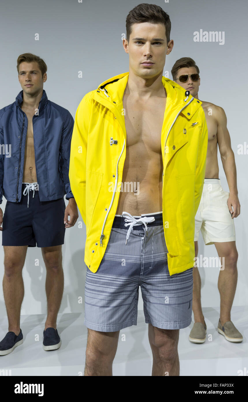 NEW YORK, NY - JULY 15, 2015: Danny Schwarz poses at the Nautica ...