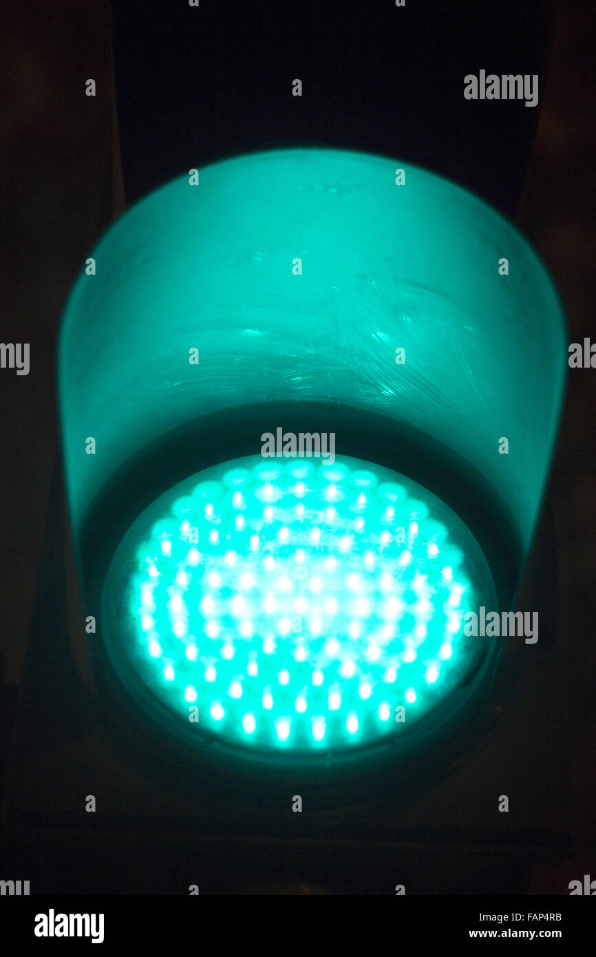 Green go traffic light sign photo Stock Photo - Alamy