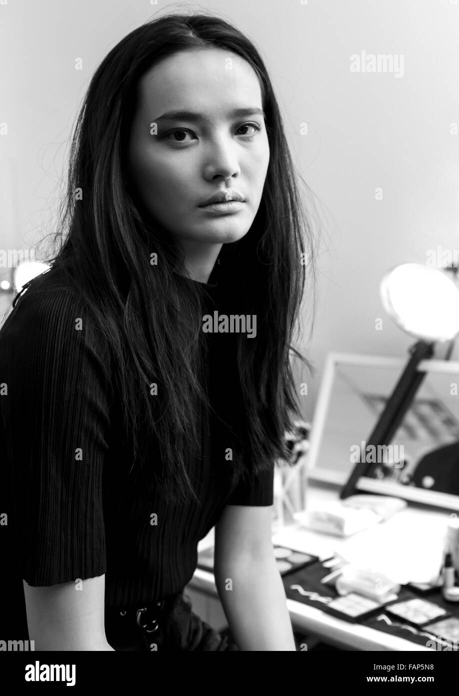 Nicole fashion show Black and White Stock Photos & Images - Alamy