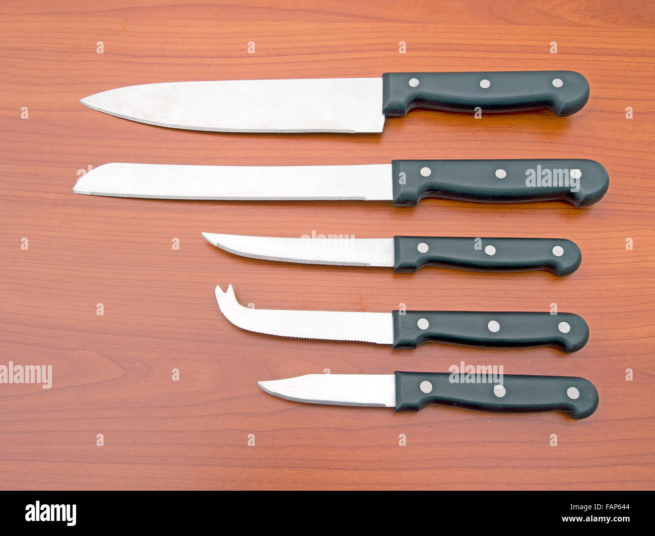 Kitchen knives hi-res stock photography and images - Alamy