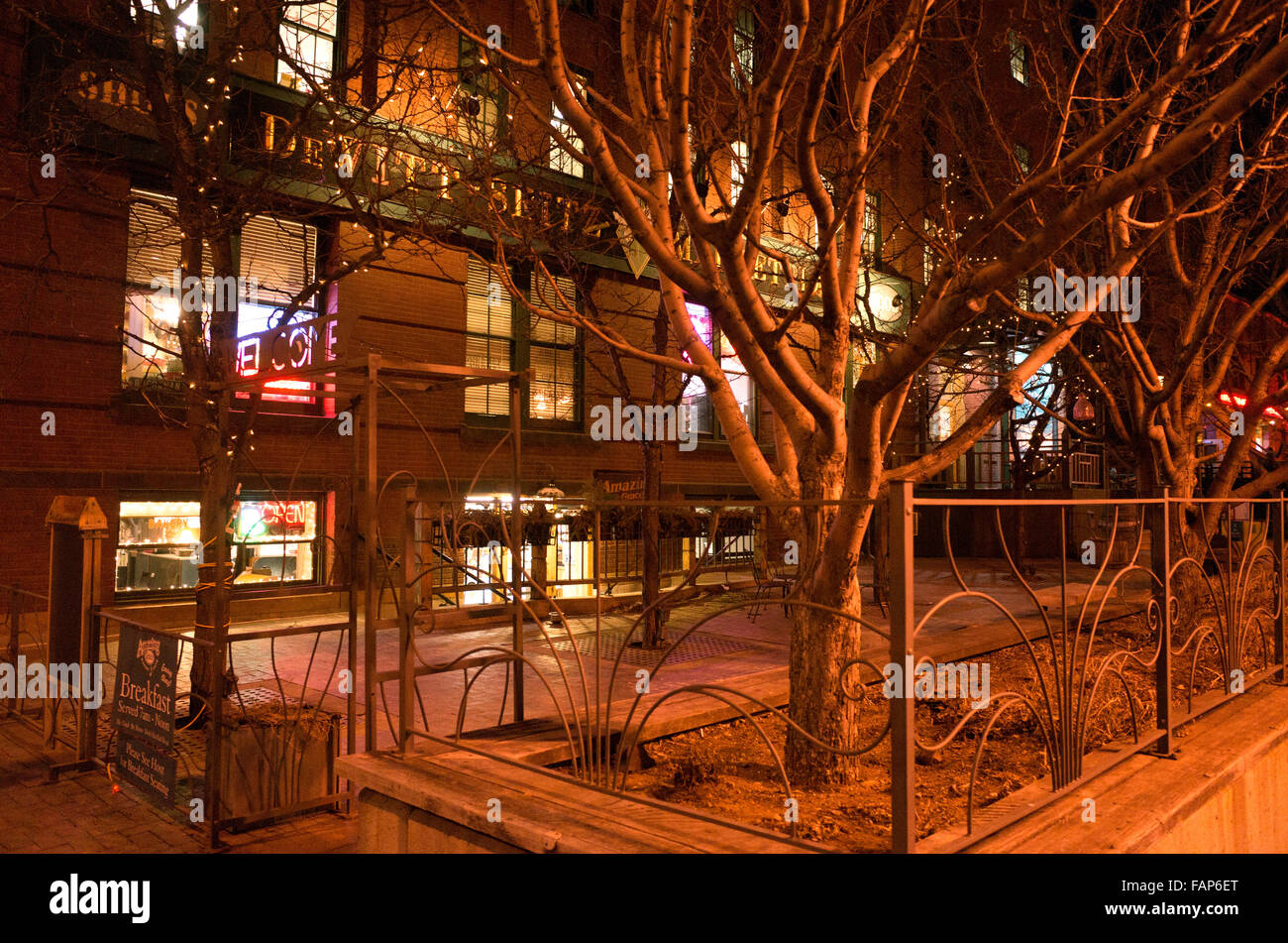 Empty Restaurant Buildings