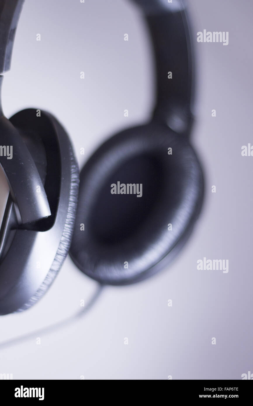 Professional dj studio deejay headphones photo isolated Stock Photo - Alamy