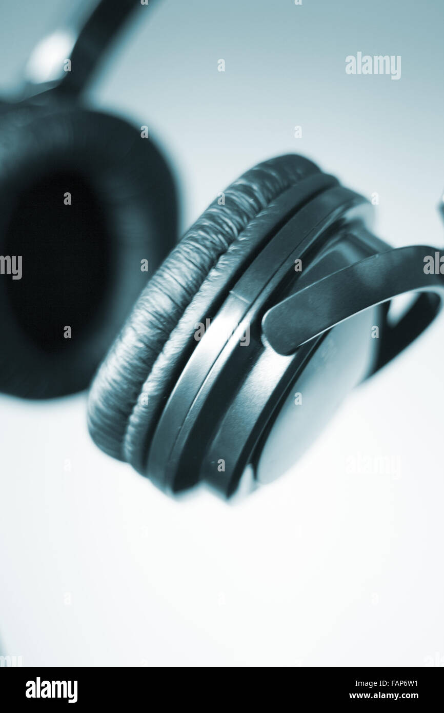 Professional dj studio deejay headphones photo isolated Stock Photo - Alamy