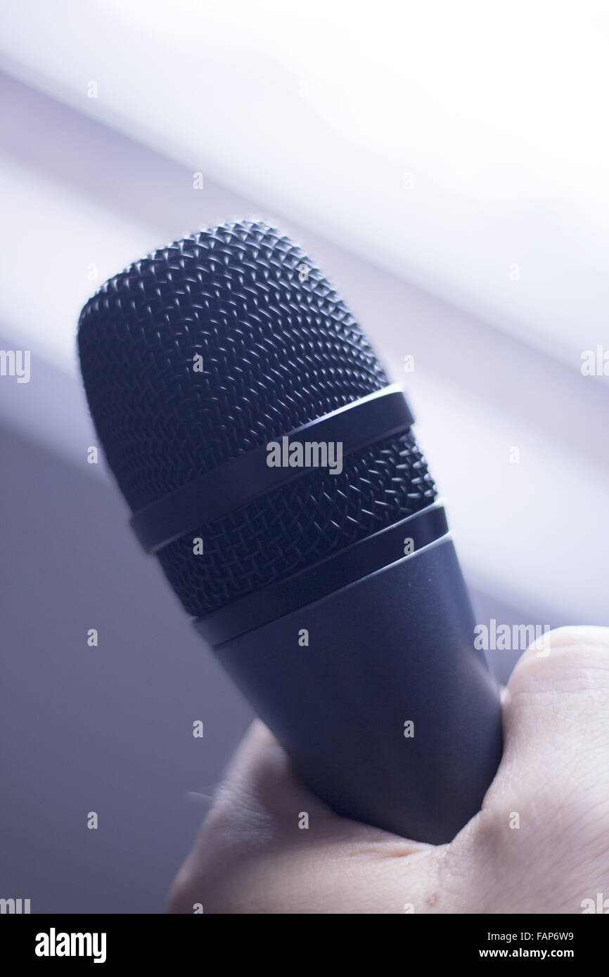 Audio recording vocal studio professional microphone to record singing ...