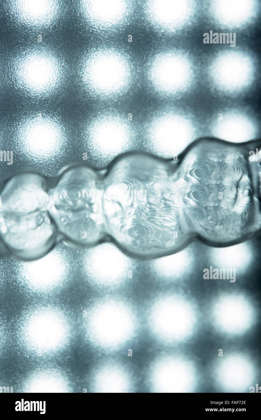 Invisible dental aligners modern tooth brackets transparent teeth ...