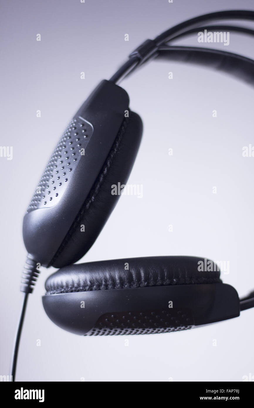 Professional dj studio deejay headphones photo isolated Stock Photo - Alamy