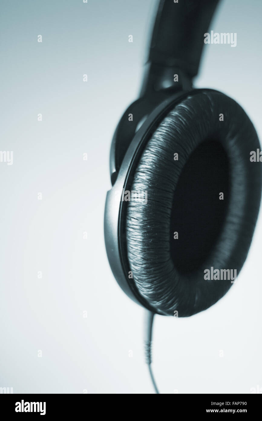 Professional dj studio deejay headphones photo isolated Stock Photo - Alamy